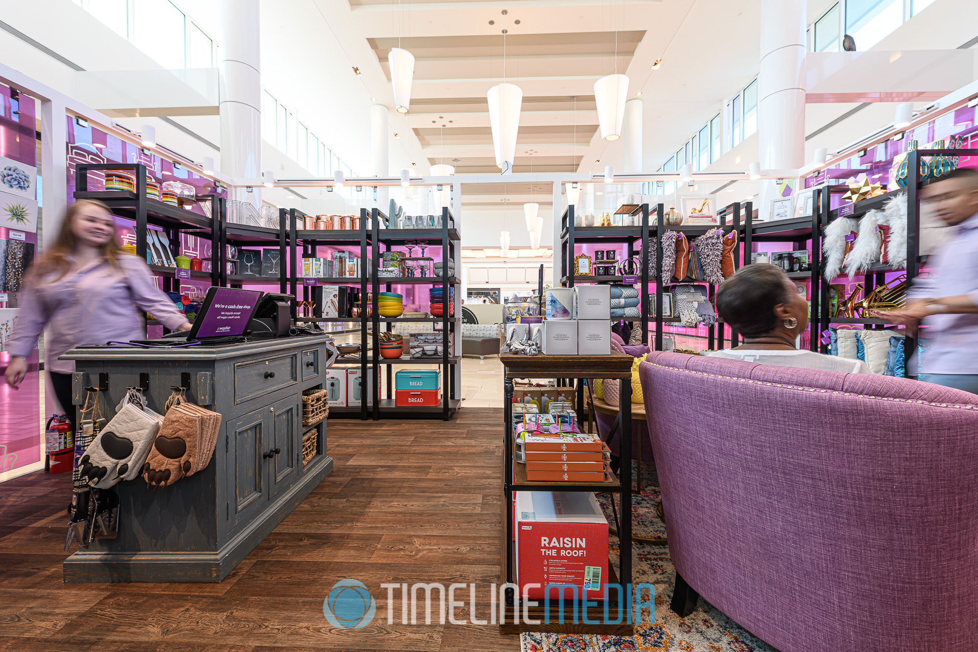 Wayfair Pop Up - Tysons Corner Center - TimeLine Media Blog